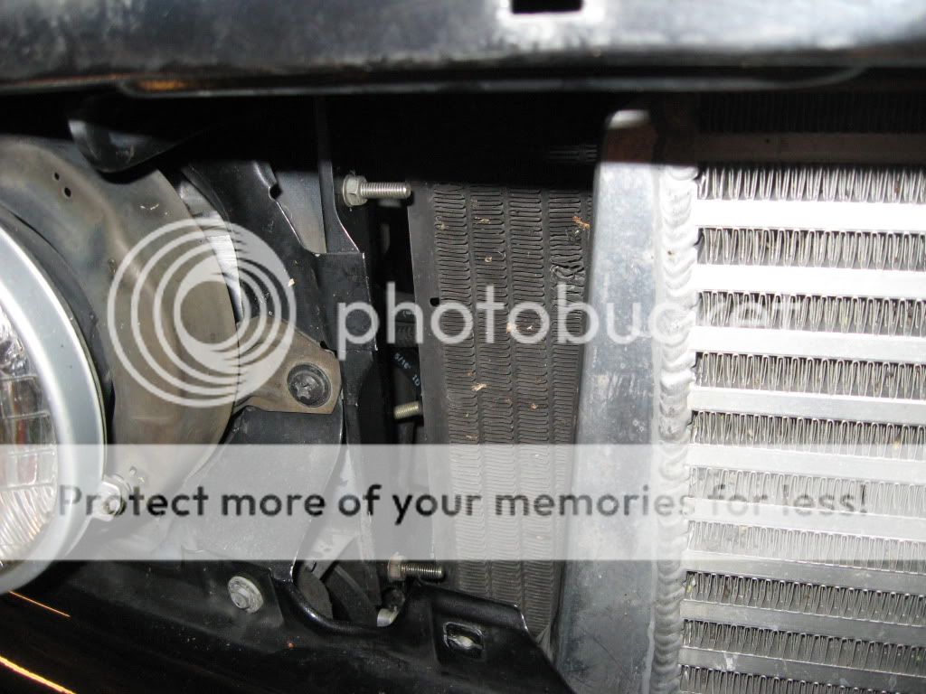 Radiator Inlet Duct = more efficient cooling..