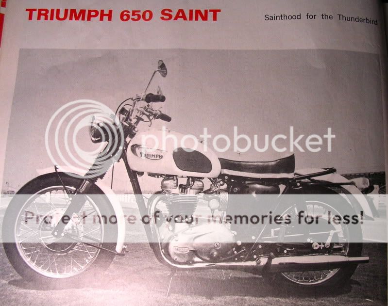 Triumph "Saint" Police Bike - Britbike forum