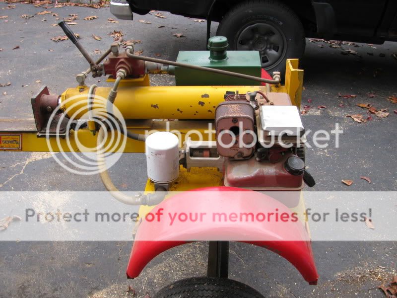 "Old American Iron" - My new (to me) Lickity Log Splitter ...