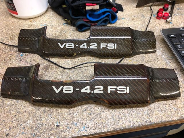 For Sale: RS4 Carbon Engine covers