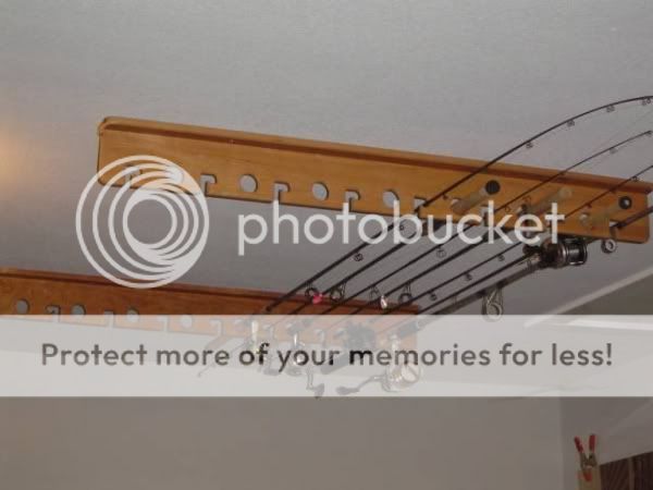 Ceiling Rod Rack | Northwest Fishing Board | Piscatorial Pursuits ...