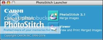 Canon PhotoStitch 3.1 | jessicraft