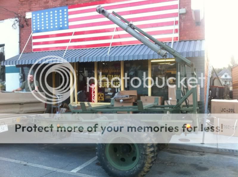 M58 MICLIC Launcher, Trailer + Inert Rocket FS - G503 Military Vehicle ...