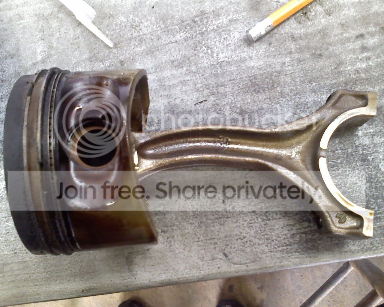 What would cause this broken pressure plate?