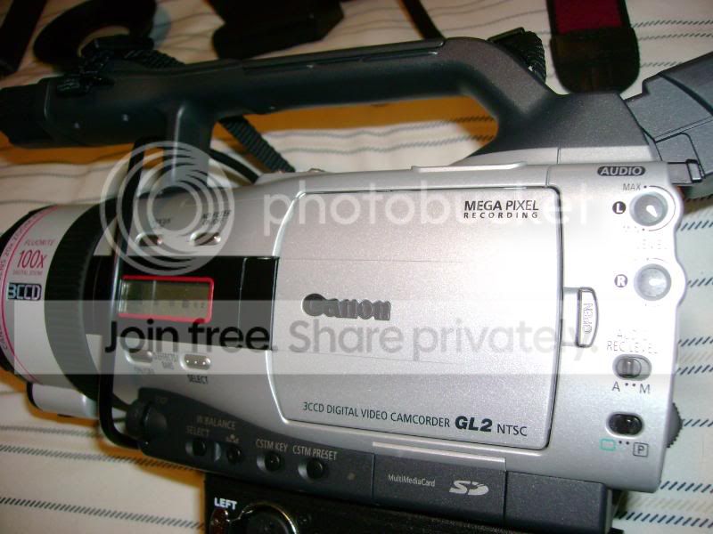 CANON GL2 VIDEO CAMERA and EXTRAS!!!